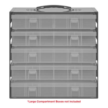 Rack for Large Plastic Compartment Boxes - Durham Manufacturing