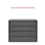 Large Slide Rack, 4 Compartments - Durham Manufacturing