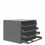 Large Slide Rack, 4 Compartments - Durham Manufacturing
